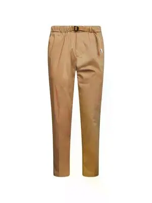 White Sand Elasticated Pants For Men