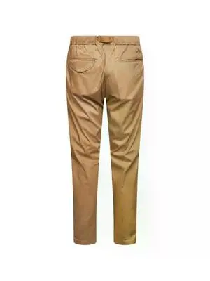 WHITE SAND Belted Trousers