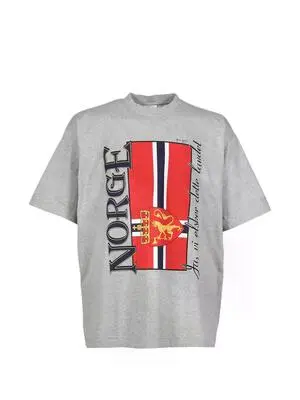 Vetements Graphic-print T-shirt - Grey