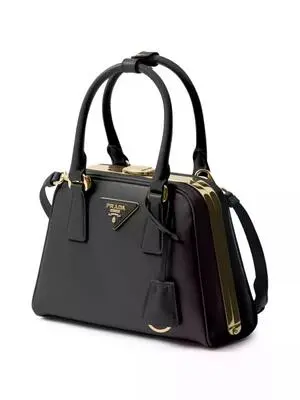 Prada Pyramid Leather Tote
