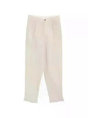 Giorgio Armani Striped Linen Trousers