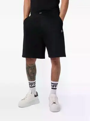 Philipp Plein Fleece Track Shorts