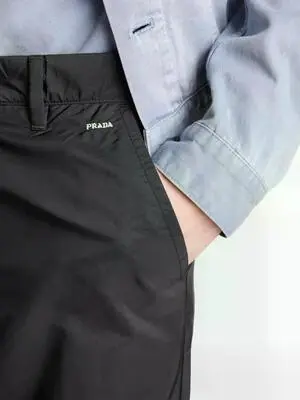 Prada Logo-detail Trousers