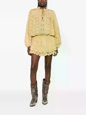 MARANT ETOILE Long-sleeve Mini Dress