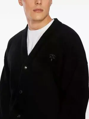 Place Of Ëlms Logo-plaque Cardigan