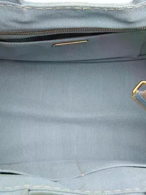 Prada Small Canapa Logo Satchel