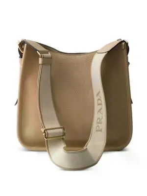 Prada Logo-detail Leather Shoulder Bag