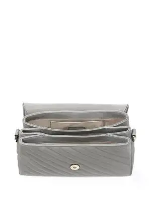 JIMMY CHOO Avenue Curve Quilted Tote - Grey