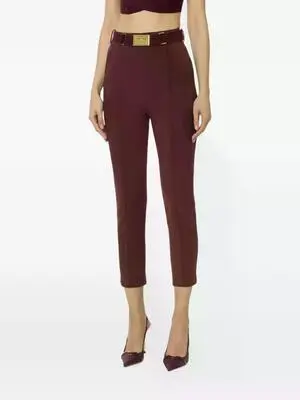 Elisabetta Franchi Belted Trousers