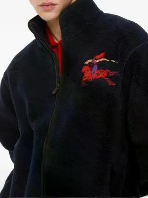 Burberry Equestrian Knight Fleece Jacket
