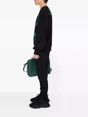 Place Of Ëlms Birds-embroidered Sweatshirt