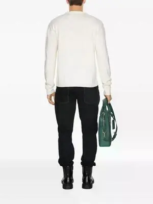 Place Of Ëlms Embroidered Crew-neck Sweater