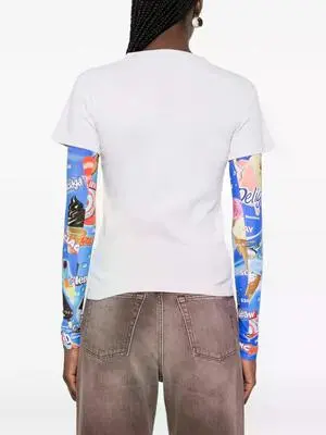 Balenciaga Logo-detail Long-sleeve Top