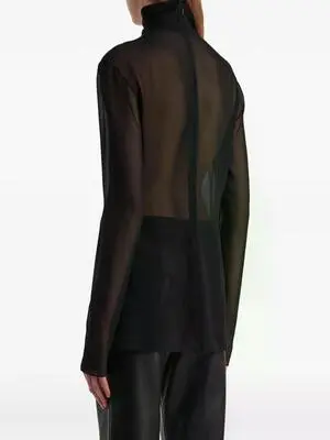 Khaite Roll-neck Long-sleeve Top