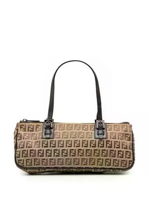Fendi Zucchino Canvas Handbag