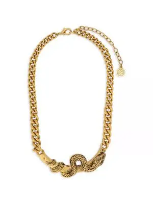 Roberto Cavalli Serpentine Chain Necklace - Gold