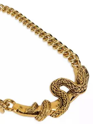 Roberto Cavalli Serpentine Chain Necklace