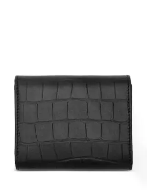 Burberry Crocodile-effect Check Wallet