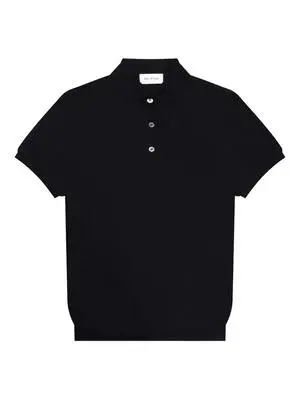 Place Of Ëlms Logo-embroidered Short-sleeve Polo Shirt