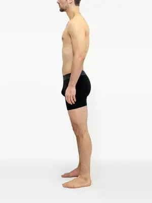 Place Of Ëlms Elastic-waist Boxer Shorts - Black