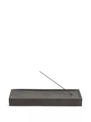 PLACE OF ËLMS Embossed-crest Incense Holder - Grey