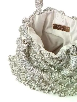 Rosantica Crystal-embellished Tote Bag - Silver