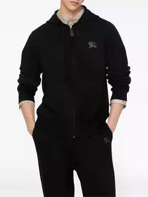 Burberry Equestrian Knight Wool Hoodie