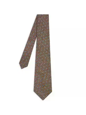 Paul Smith Polka-dot Neck Tie - Brown