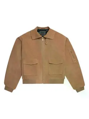 PLACE OF ËLMS Suede Pocket Jacket