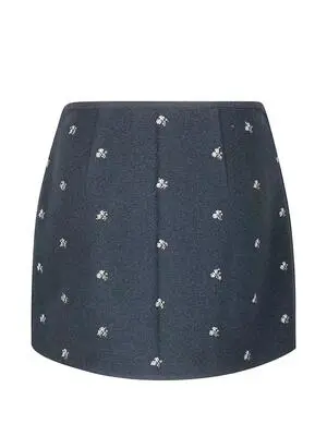 RIER Floral-detail Mini Skirt