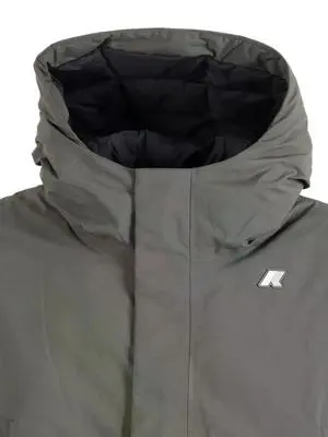 K-WAY Jarno St Thermo Hooded Coat - Grey