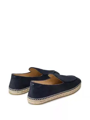 JIMMY CHOO Shenton Velvet Suede Espadrilles - Blue