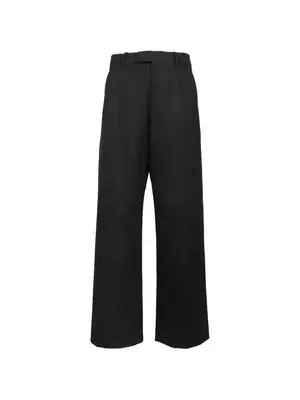 Vetements Black Wash Pants For Men