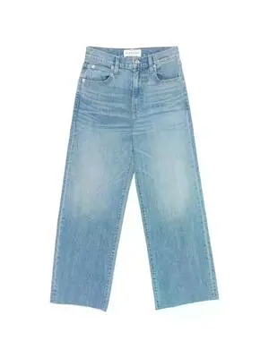 SLVRLAKE Frayed Grace Crop Denim Jeans