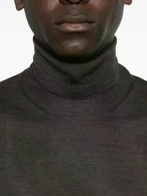 Corneliani Roll-neck Sweater - Brown