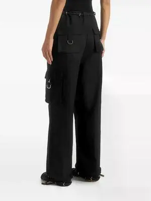Manière De Voir Rosa Cargo Pants - Black