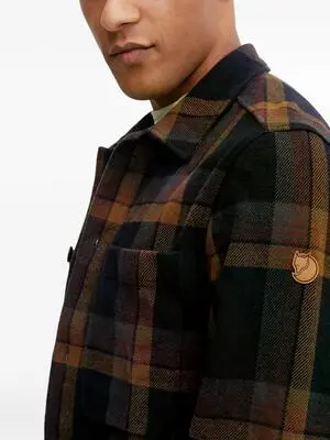 Fjallraven Check-pattern Two-pocket Shirt Jacket