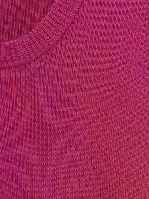 Chloé Ribbed Knit Top - Pink