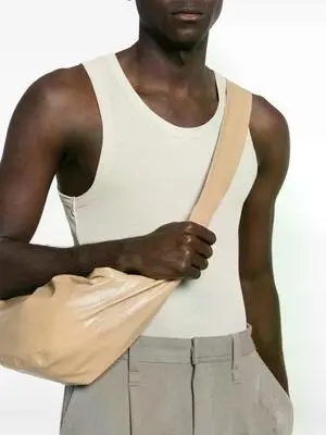 ENTIRE STUDIOS Ribbed-trims Tank Top - Neutrals