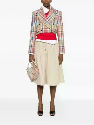 VIVIENNE WESTWOOD Double-breasted Check Jacket