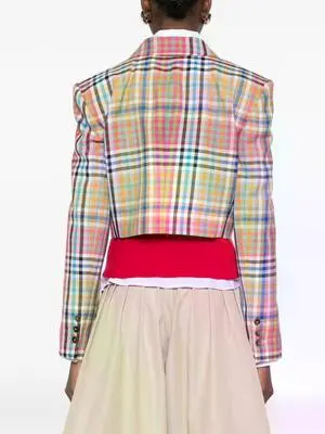 VIVIENNE WESTWOOD Double-breasted Check Jacket