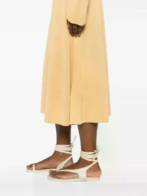 AYA MUSE Ribbed Rylin Skirt - Neutrals