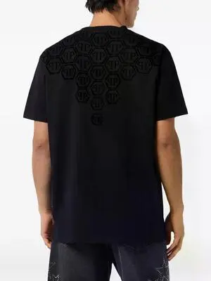 Philipp Plein Logo-pattern T-shirt