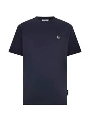 Philipp Plein Round-neck Logo-appliqué T-shirt
