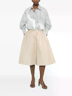 Brandon Maxwell Checkered Boyfriend Shirt