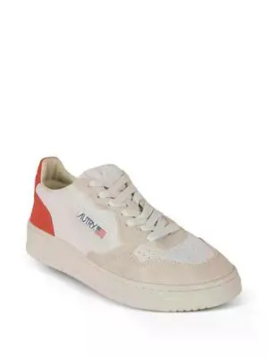 AUTRY Lace-up Perforated Sneakers - Neutrals