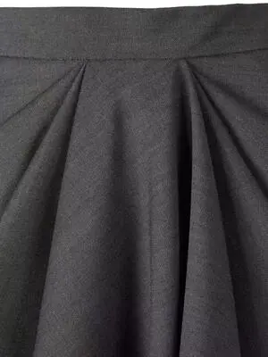 Givenchy Draped Midi Skirt - Grey
