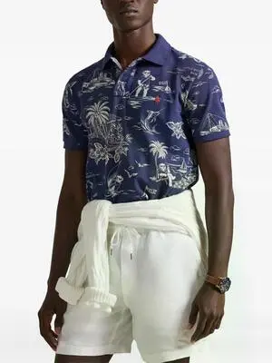 Polo Ralph Lauren Printed Short-sleeve Polo Shirt