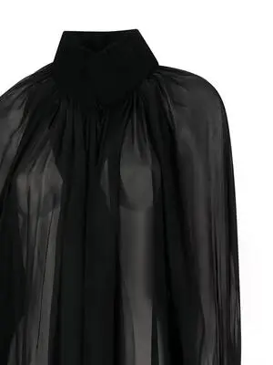 Khaite Edgar Ruffled Dress