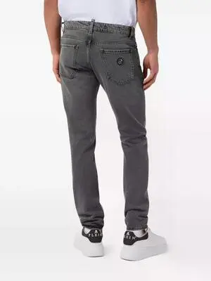 Philipp Plein Straight-leg Jeans - Grey